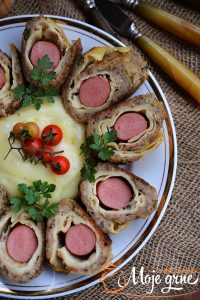 Mesna rolada sa viršlama - Moje grne