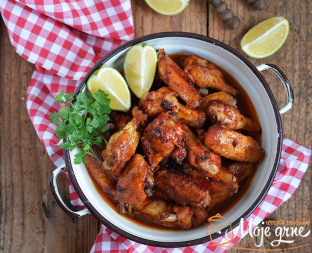 Krilca u Coca Coli i rumu - Moje grne