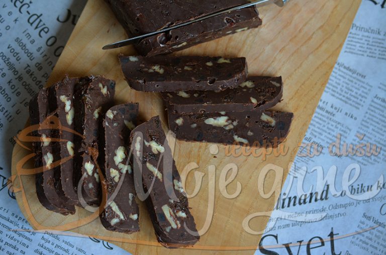 Ikine čokoladne štanglice - Moje grne