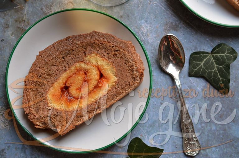 "Slonovo uvo" rolat-torta - Moje grne