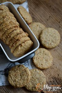 Slani integralni keks - Moje grne