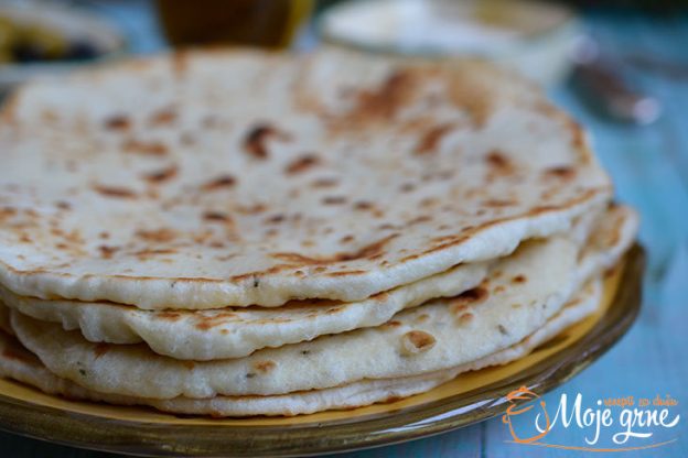 Grčki "pita bread" - Moje grne