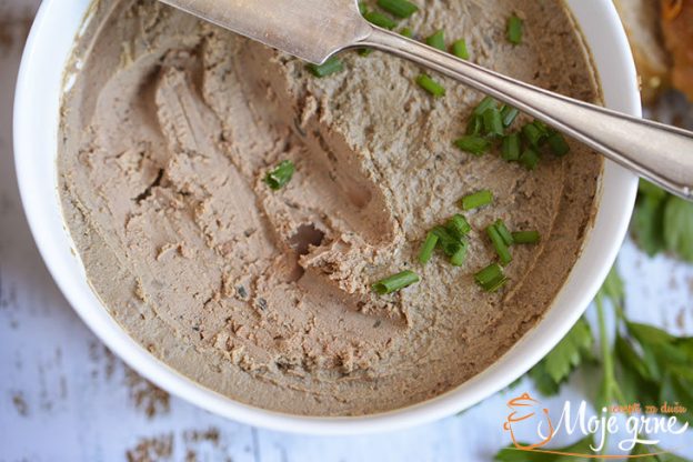 Domaća pileća jetrena pašteta - Moje grne