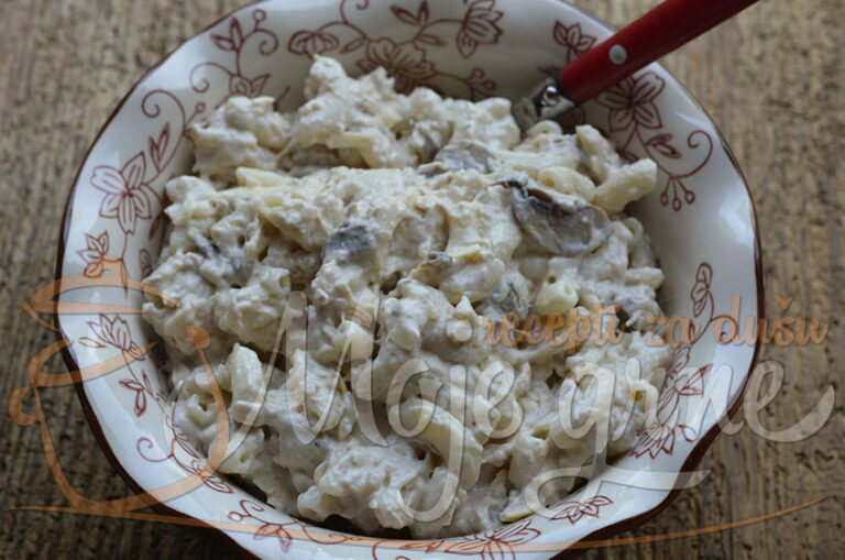 Posna salata sa testeninom - Moje grne