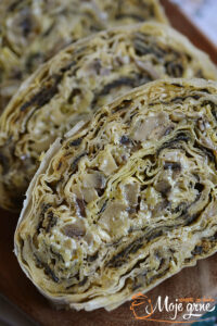 Posni slani rolat - Moje grne